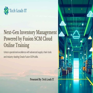 Oracle Fusion SCM Cloud Online Training-Inventory Management.pdf