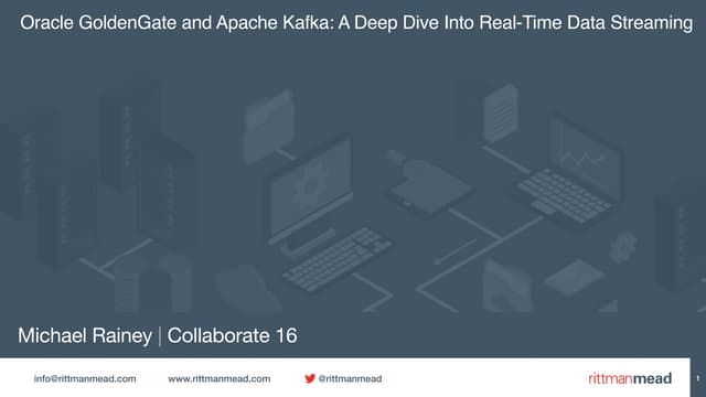 Oracle Goldengate And Apache Kafka A Deep Dive Into Real Time Data