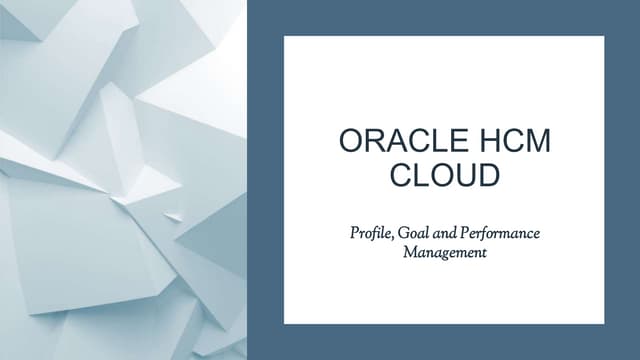 Oracle Hcm Sample Oracle Hcm Sample Pptx