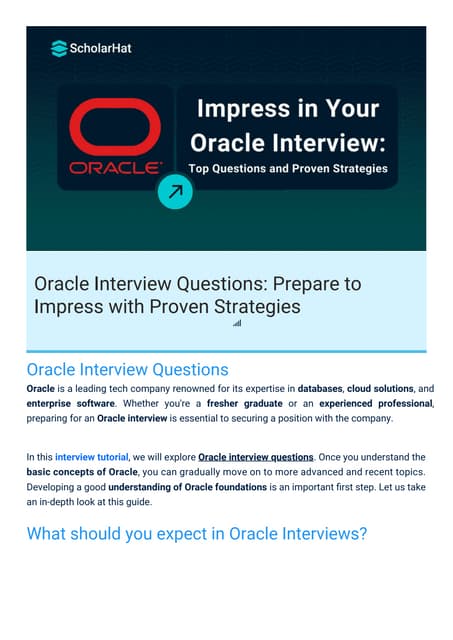 Oracle corporation | PPT