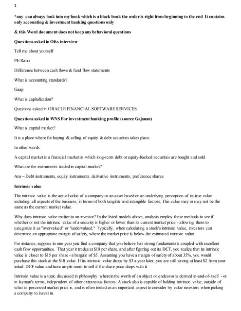 Imputed market value of an asset | PDF