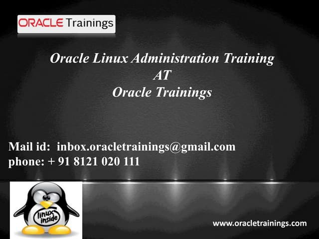 oracle linux administration | oracle linux training - oracle trainings ... oracle linux administration | oracle linux training - oracle trainings ...
