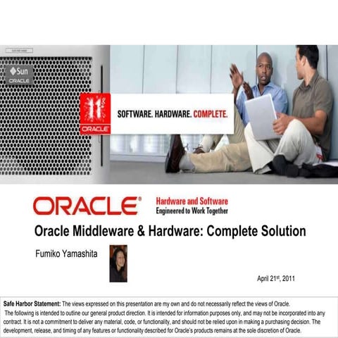 Oracle Middleware and Hardware Complete Solution | PPTX | Operating Systems | Computer Software ...