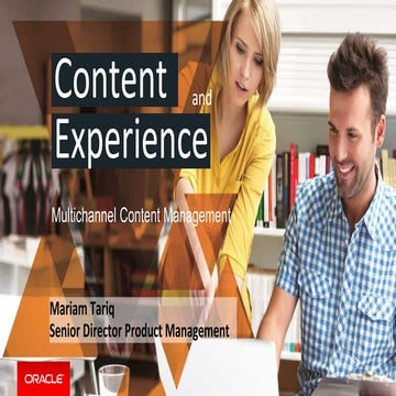 Oracle Multichannel Content Management | PPTX