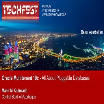 Oracle Multitenant 19c All About Pluggable D Pdf