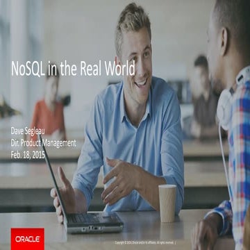 Oracle Nosql Database Big Data Bellevue Meetup 02 18 15 Ppt