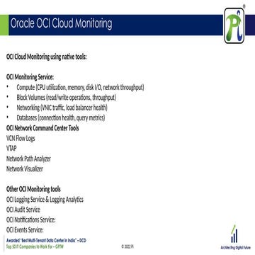 Oracle OCI Cloud Monitoring-Oracle OCI Cloud Monitoring.pptx