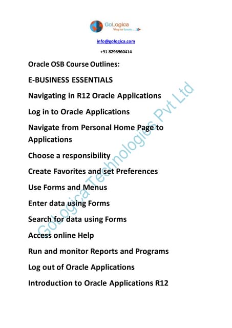 Oracle R12 Apps - Order Management Tables & Descriptions | PDF
