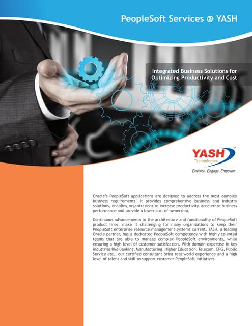 YASH Technologies Corporate Profile | PDF | Information Services ...