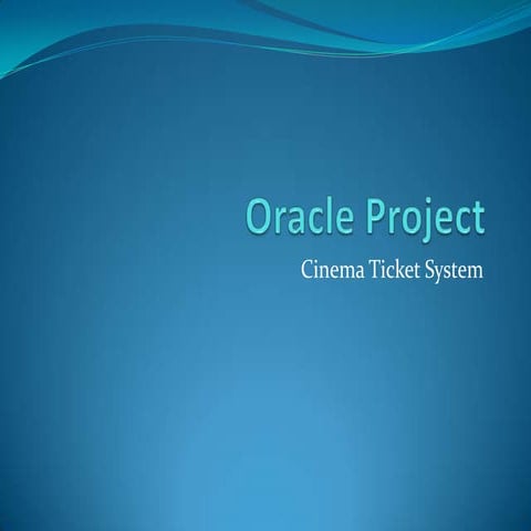 Oracle Project | PPTX