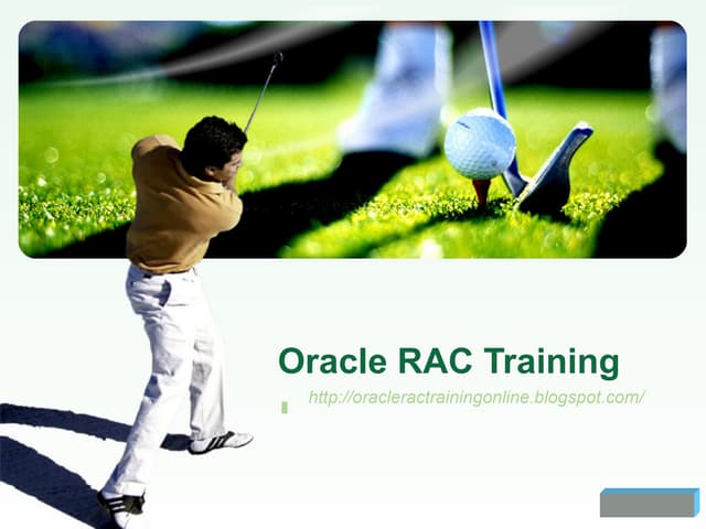 Oracle Rac Training Oracle Rac Training Videos Oracle Rac Dba Training Ppt