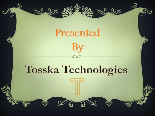 Oracle SQL Query Optimization Techniques and Tools - Tosska | PPT Oracle SQL Query Optimization Techniques and Tools - Tosska | PPT