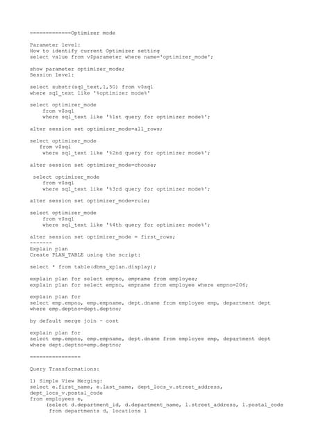 Oracle Sql Tuning Pdf