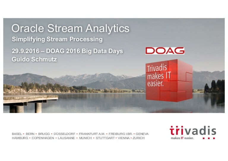 Oracle Stream Analytics Simplifying Stream Processing 6480