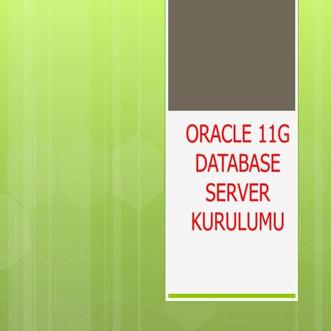 Oracle sunu | PPTX