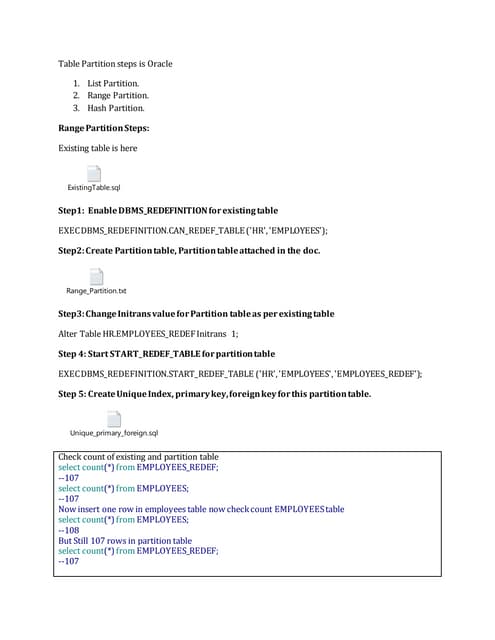 Oracle Table Partition Step Pdf 3542