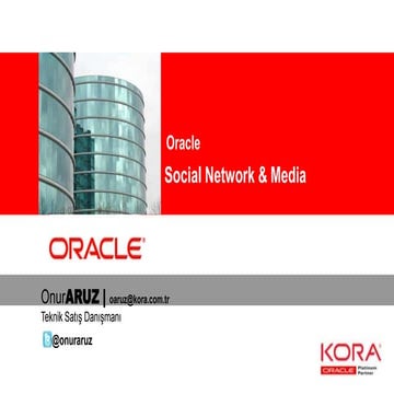 Oracle, Social Media & Network | PPT