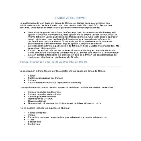 Oracle Vs Sql Server Pdf
