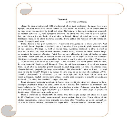 „Uliul și găinile” de Grigore Alexandrescu