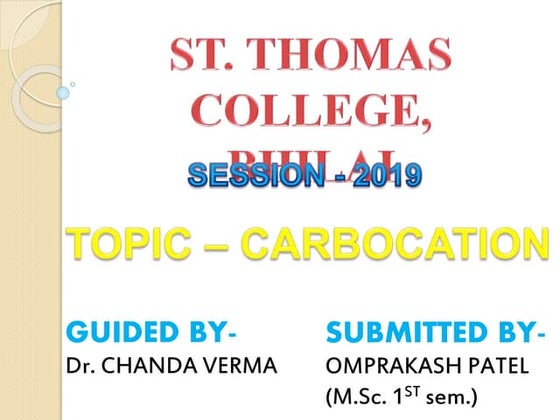 Hybridization- sp, sp2 and sp3 | PPT