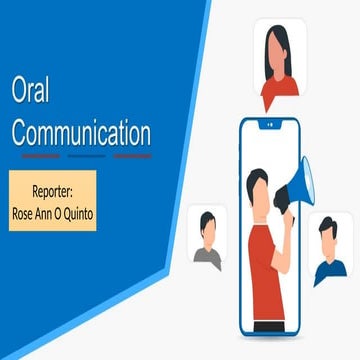 Organizing and delivering an informative speech | PPTX
