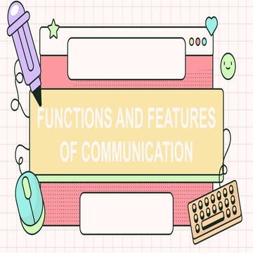 Oral-Communication- PowerPoint presentation | PPTX