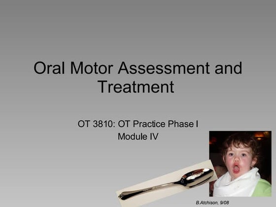 Occupational Therapy Evaluations | PPT