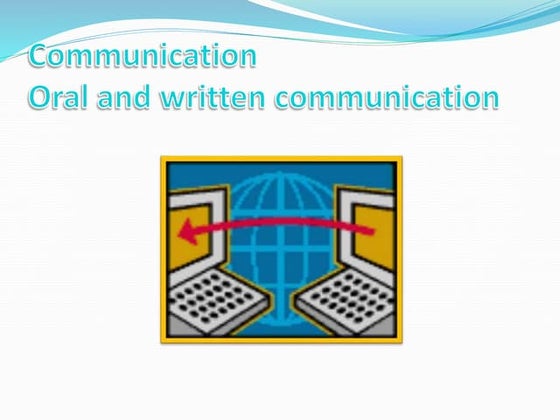 Oral Communication | PPT
