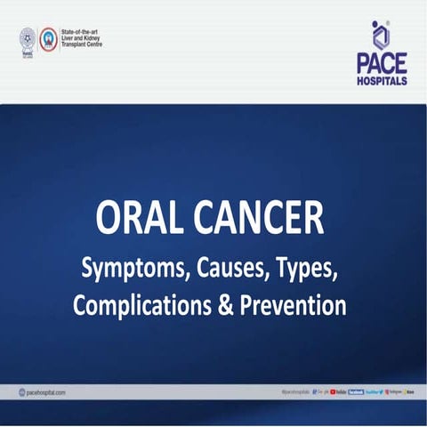 Oral Cancer – Symptoms, Causes, Stages, Risk Factors, Complications ...