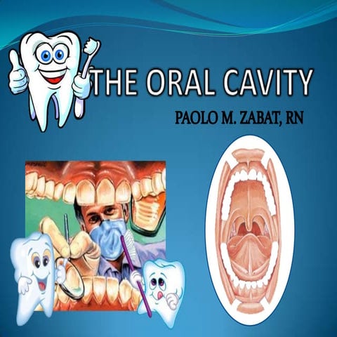 Oral Cavity | PPTX