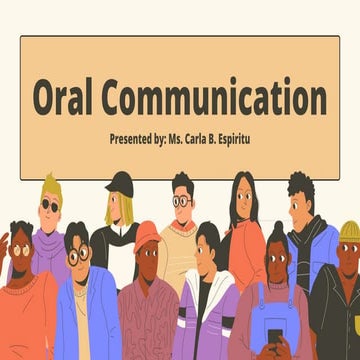 OralCommunication.ppt.1234556765667867878 | PPT