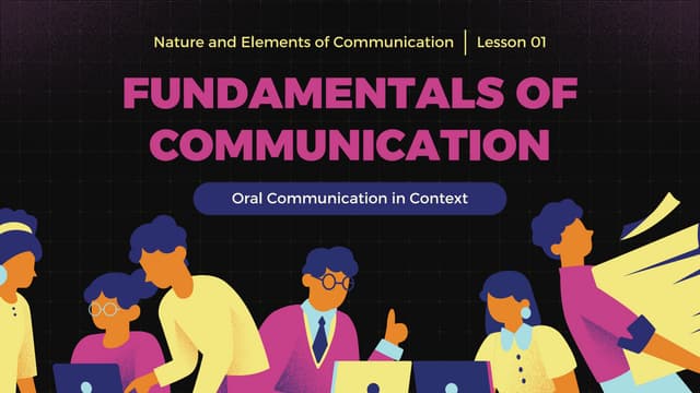 Nature of Communication.pptx | Email | Internet