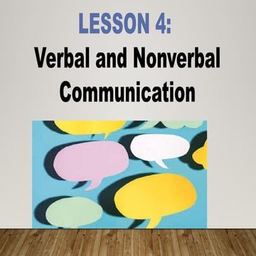 Verbal and nonverbal communication LESSON 4-1.pptx