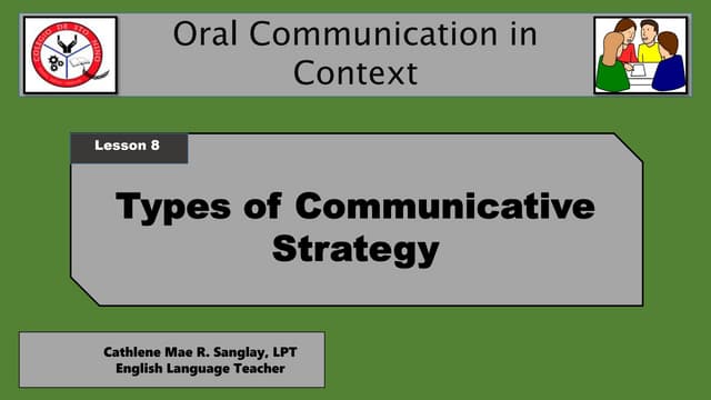 ORAL COMMUNICATION IN CONTEXT - TURN TAKING.pptx