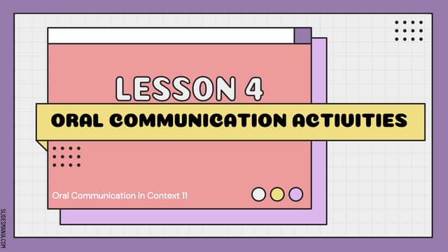 2nd Quarter List of Topics in Oral Communication.pptx