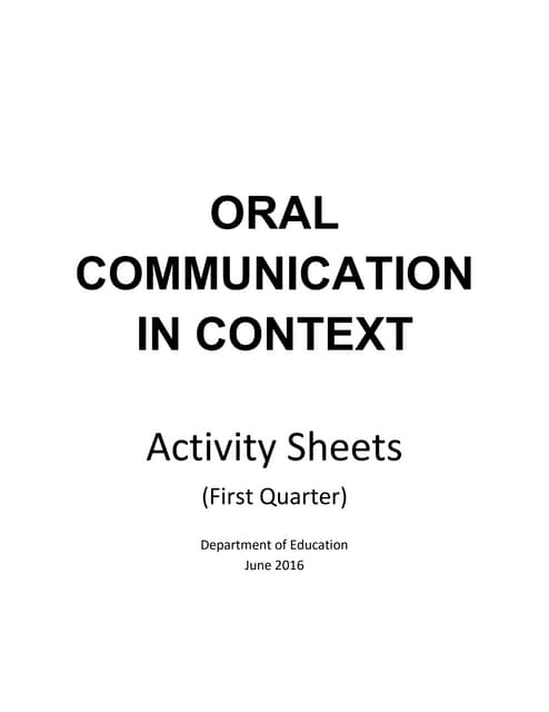 A Detailed Lesson Plan in English (Oral English Verbal and Non-Verbal ...