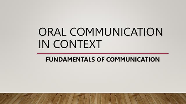 Memorized speech | PPTX