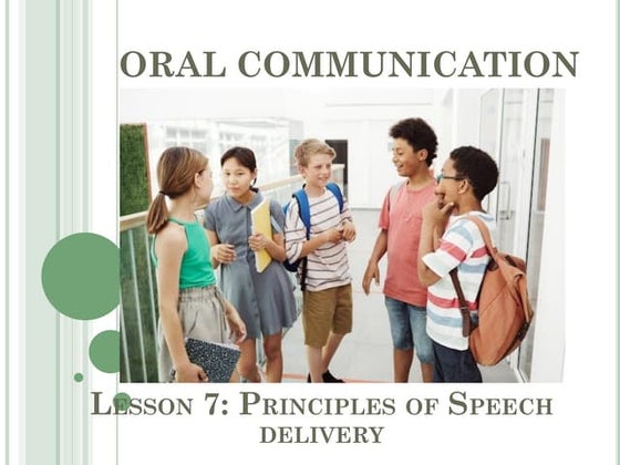 Types of speeches according to delivery | PPTX