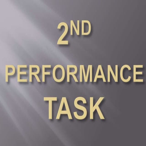 ORAL COMMUNICTION 2ND PERFORMANCE TASK.pptx