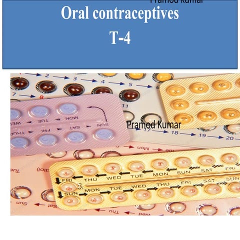 oral contraceptive new. Classification and uses | PPTX