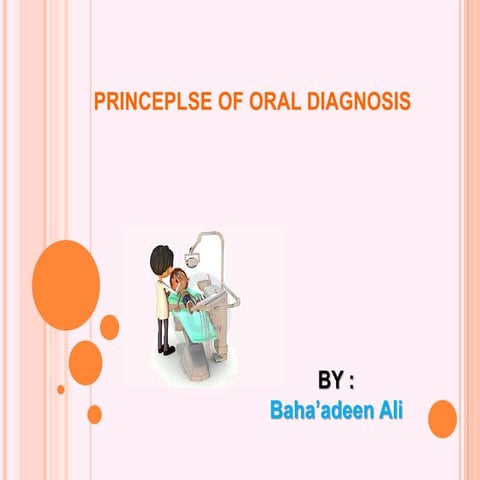 Oral diagnosis | PPTX