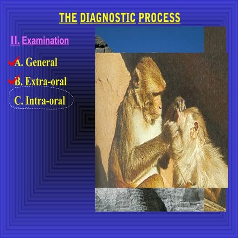 Oral diagnostic process (part -3) | PPT