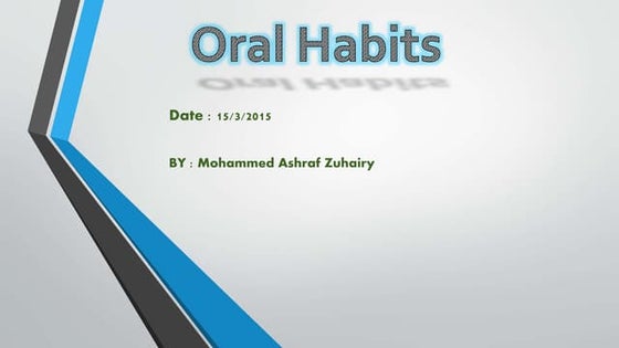 Habits | PPT