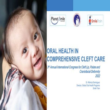 Oral Health for Children with Orofacial Clefts FDI GUIDELINES.pptx