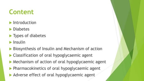 Antidiabetic agents-medicinal chemistry | PPTX
