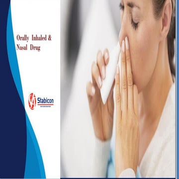 Orally inhaled & nasal drug | PPT