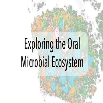 Visual Annotated Oral Microbiome Research Bibliography | PPT