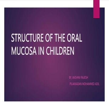 Strecture of oral mucosa in children.pptx