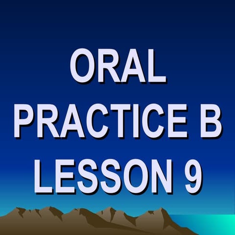 Vocabulary lesson 9th | PPT