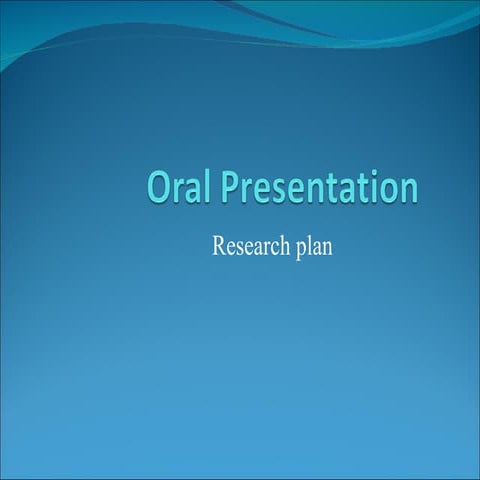 Oral Presentation 556301 | PPT